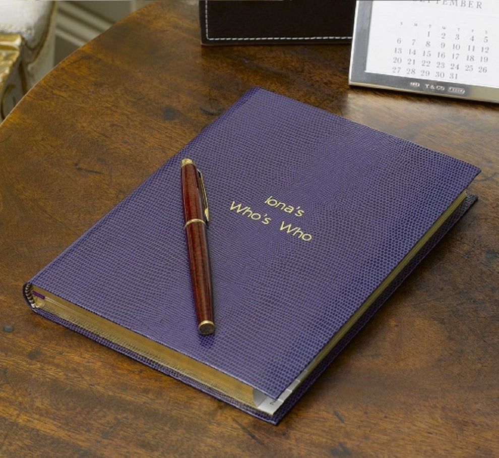 Jubilee Portrait Address Book – Gee Brothers